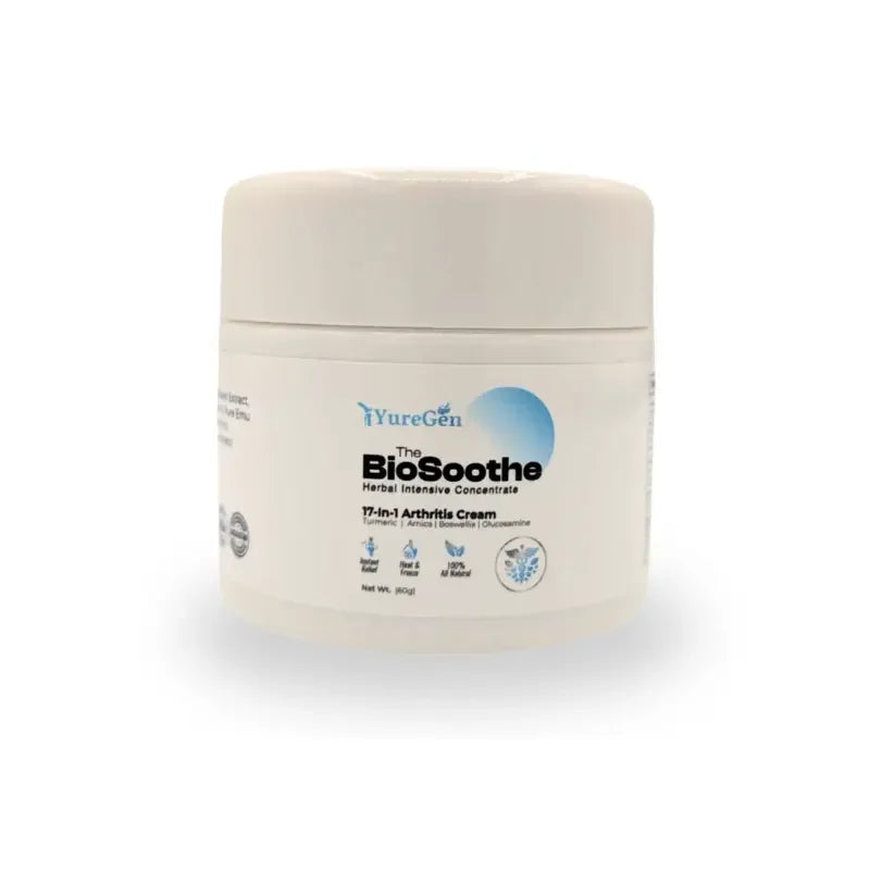 Joint and Muscle Pain Relief Cream-BioSoothe® 10+Herbal infused Cream ...