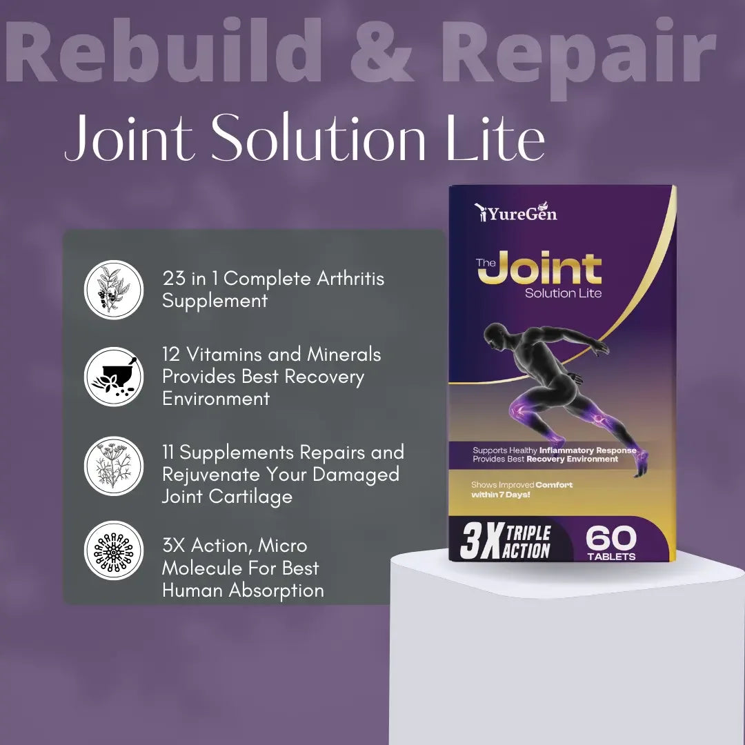 Joint Collax + Joint Solution Lite Extra 30 Day Supply - Yuregen